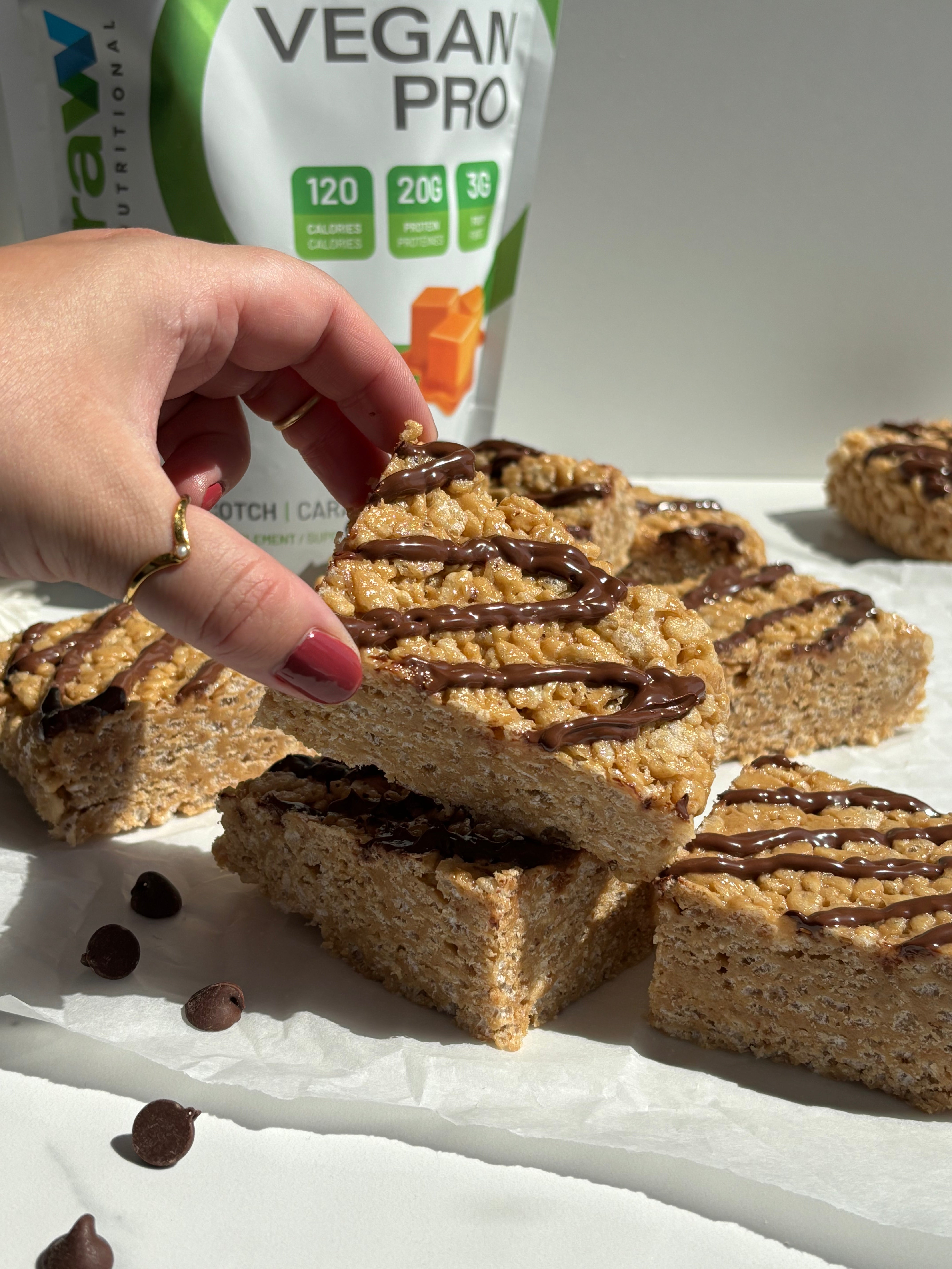 Rice Krispies Caramel & Chocolate – RAW Nutritional