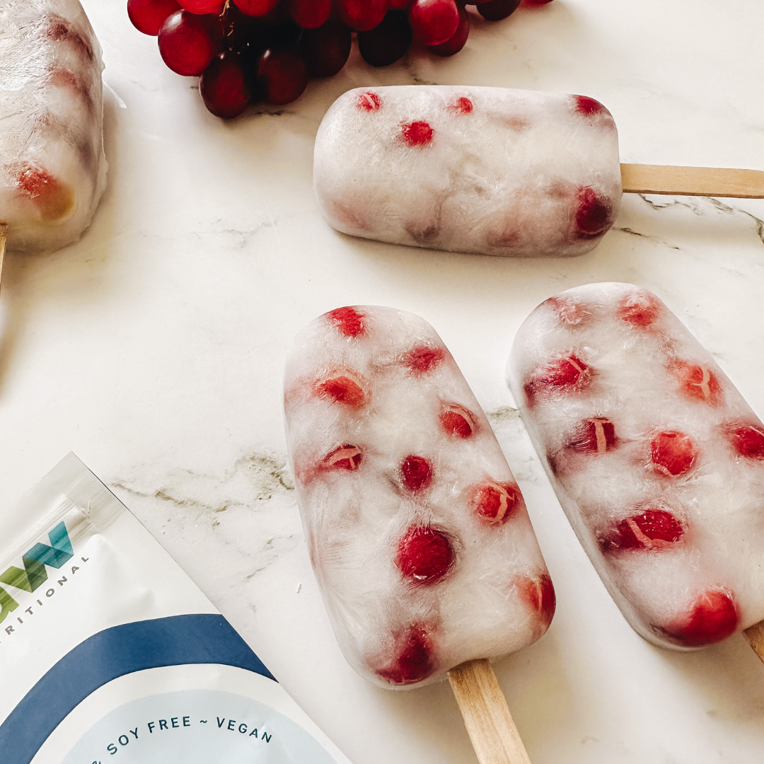 Refreshing Grape Popsicles – RAW Nutritional