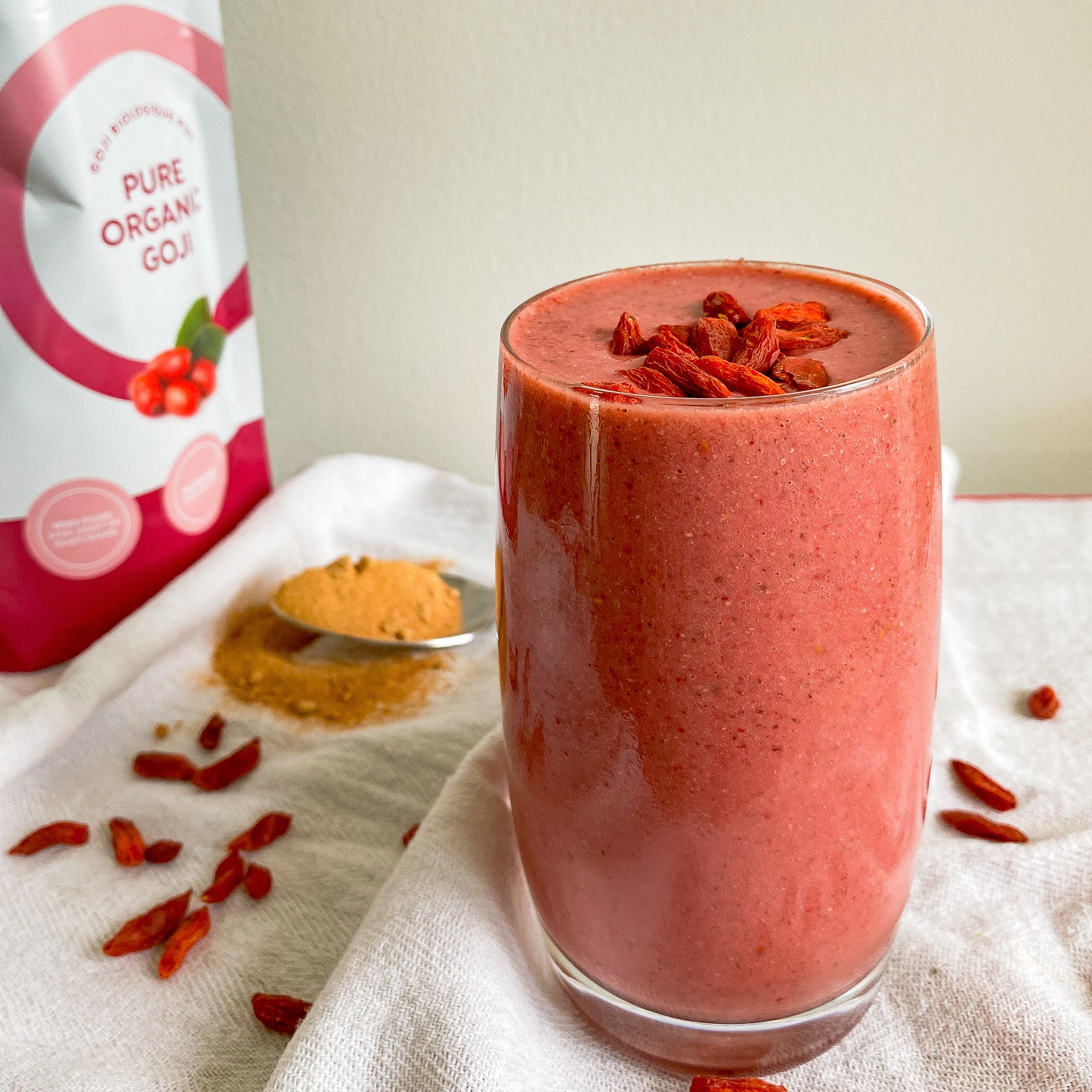 Organic Goji Powder 100 Pure Raw Nutritional